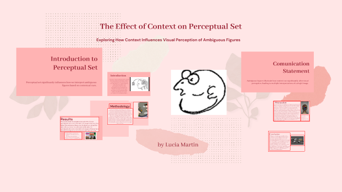 The Effect of Context on Perceptual Set by lucia martin on Prezi