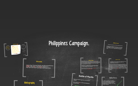 Philippines Campaign. by on Prezi