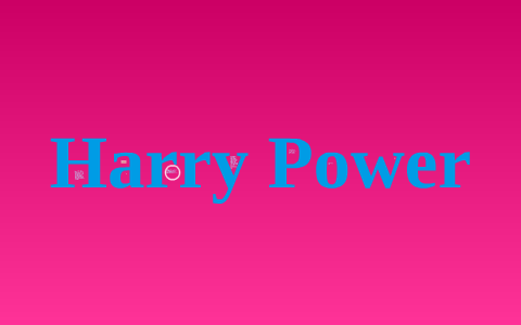 harry power by lachlan arnold on Prezi