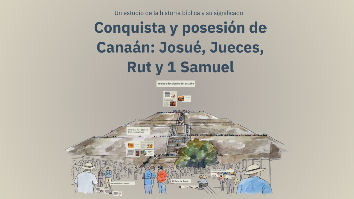 Conquista y posesión de Canaán: Josué, Jueces, Rut y 1 Samuel by Andro ...