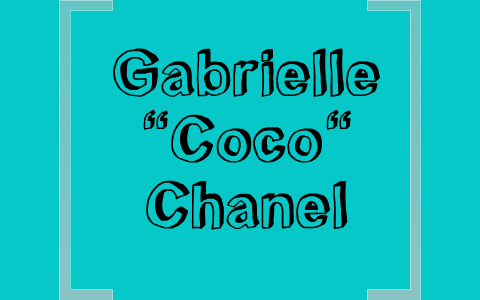 Coco Chanel project by Kelsey Whitehead on Prezi
