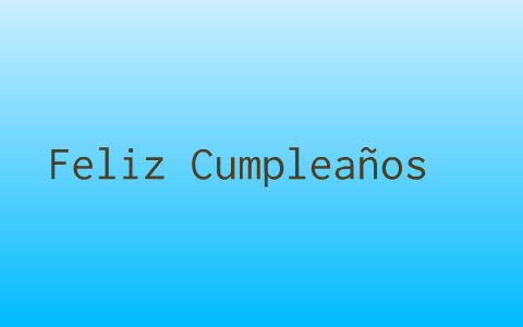 Happy Birthday by Alex Linnell