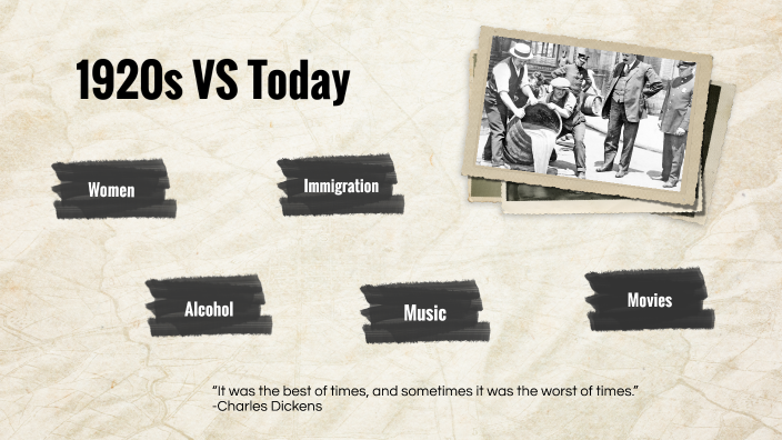 1920's VS today by Valentina Plos on Prezi