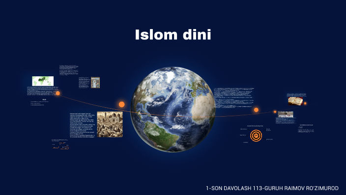 Islom dini by Nodir Raimov on Prezi