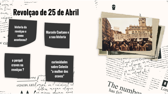 25 de abril-trabalho historia by mariana ribeiro on Prezi