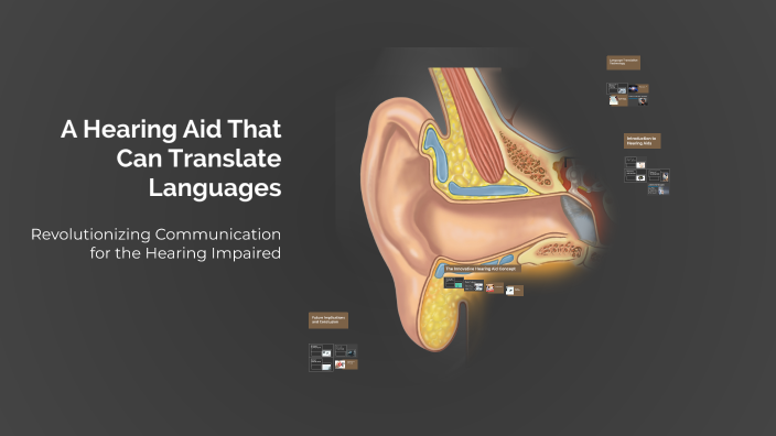 A Hearing Aid That Can Translate Languages by Gabriel Johnson on Prezi