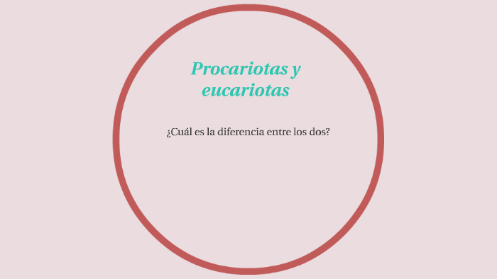 Procariotas y eucariotas by Alyssa Lowery Lowery on Prezi