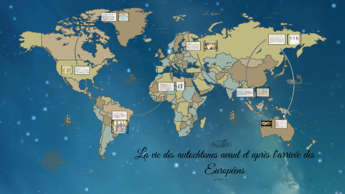 La vie des autochtones avant et après l'arrivée des Européens by Cindy ...