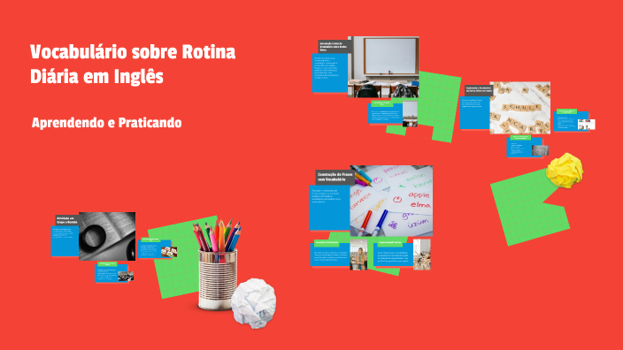 Vocabulário sobre Rotina Diária em Inglês by Negócio Milionário on Prezi