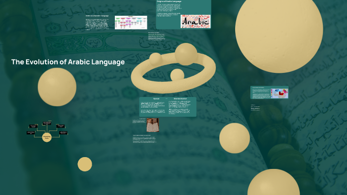 The Evolution of Arabic Language by Hamza Zahid on Prezi