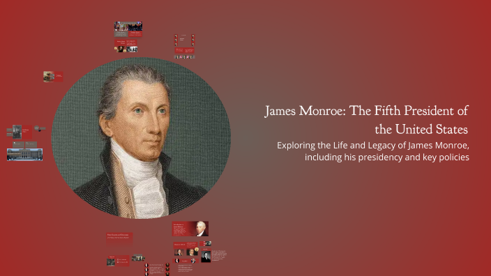 James Monroe: The Fifth President of the United States by zuelem ramos ...