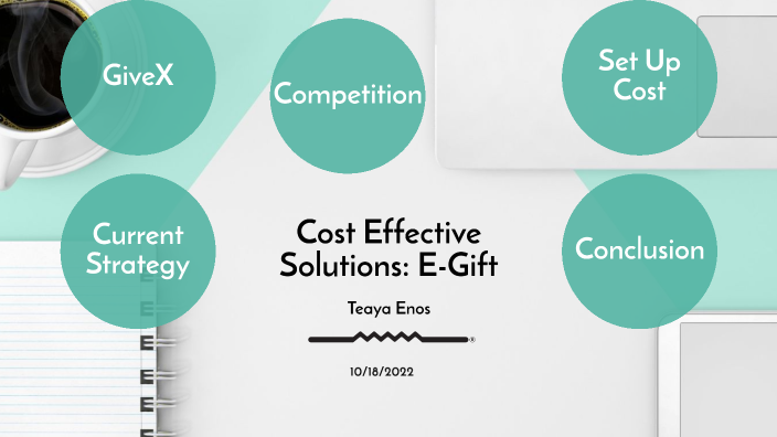 Cost Effective Solutions: E-Gift by Jack Turner on Prezi