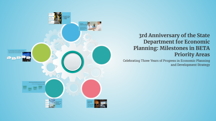 3rd Anniversary of the State Department for Economic Planning ...