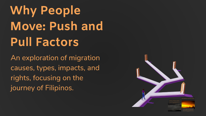 Why People Move: Push and Pull Factors by NESTOR TRABALLO on Prezi
