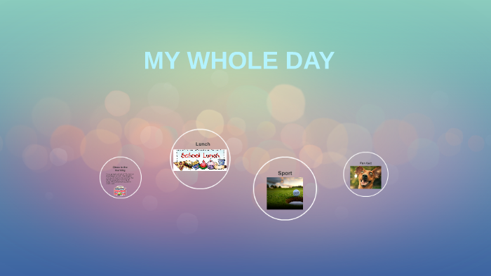 MY day by ziling huang on Prezi