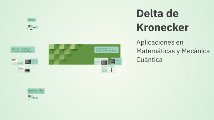 Delta de Kronecker by Cit on Prezi