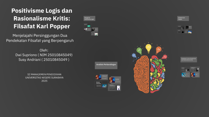 POSITIVISME LOGIS VS RASIONALISME KRITIS by Dwi Supriono on Prezi