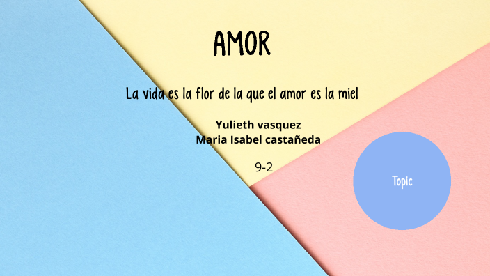 AMOR by Maria isabel Castañeda cardona on Prezi