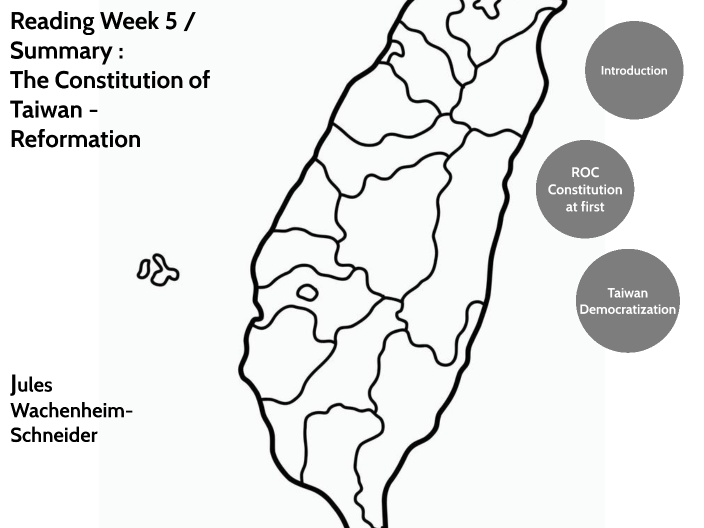 Taiwan Constitution - Summary by W I D on Prezi
