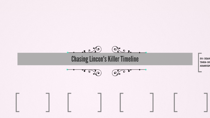 Chaseing Lincolns Killer Timeline by Mandeep Kaur