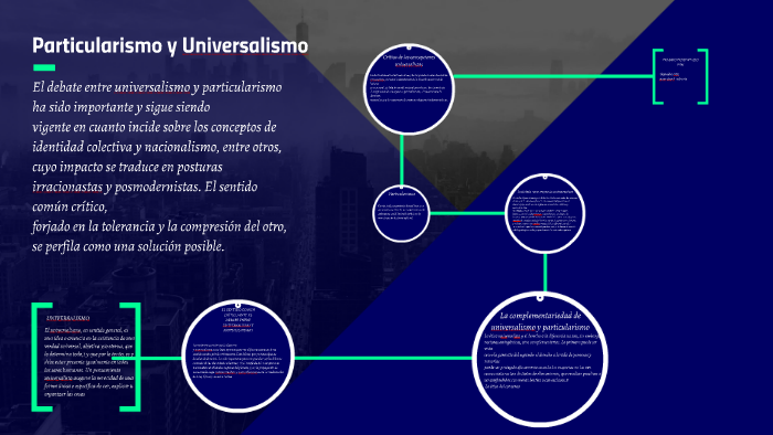 Particularismo y Universalismo by Alejandro Ortiz gaviria on Prezi
