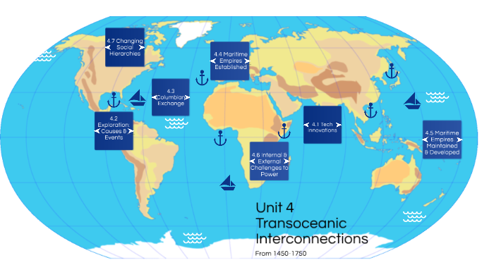 Trans Oceanic Connections 1450-1750 by Nathanael Hindman on Prezi