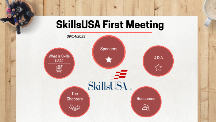 Skills USA first meeting by Meya Johnson on Prezi