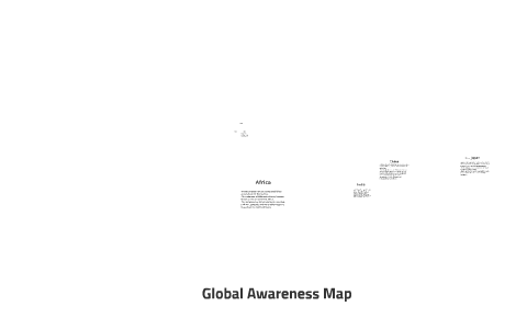 Global Awareness Map by James Prim on Prezi