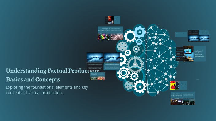 Understanding Factual Production: Basics and Concepts by Anthony duffy ...
