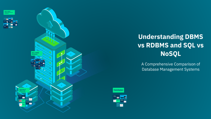 Understanding DBMS vs RDBMS and SQL vs NoSQL by Amr Nabil on Prezi