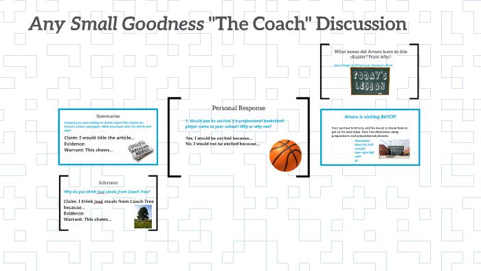 Any Small Goodness "The Coach" Discussion by Ashley Collazo on Prezi