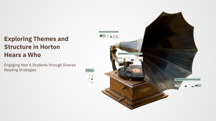 Exploring Themes and Structure in Horton Hears a Who by Belinda Hocking ...