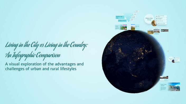 Living in the City vs Living in the Country: An Infographic Comparison ...