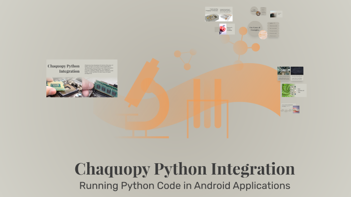 Chaquopy Python Integration by Deepak Gupta on Prezi