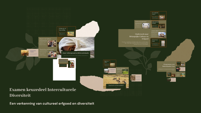 Examen keuzedeel Interculturele Diversiteit by Rufta Tecle on Prezi