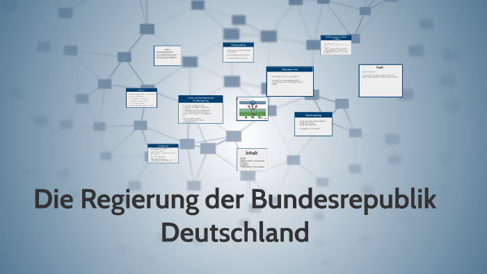Die Regierung der Bundesrepublik Deutschland by guel hanim on Prezi