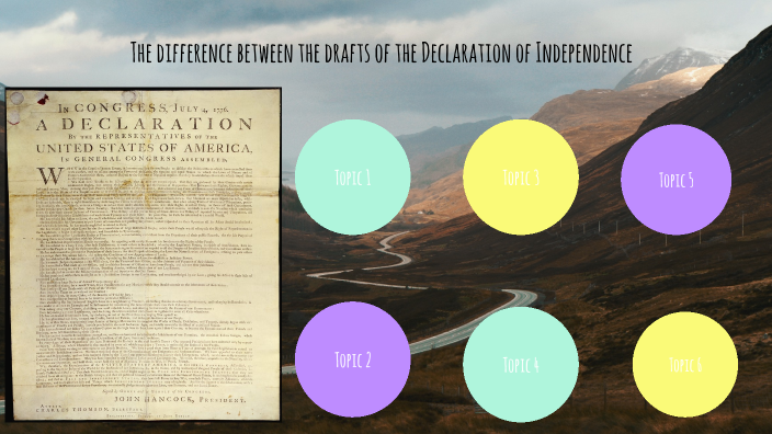The different documents of the Declaration of Independence by Ella ...