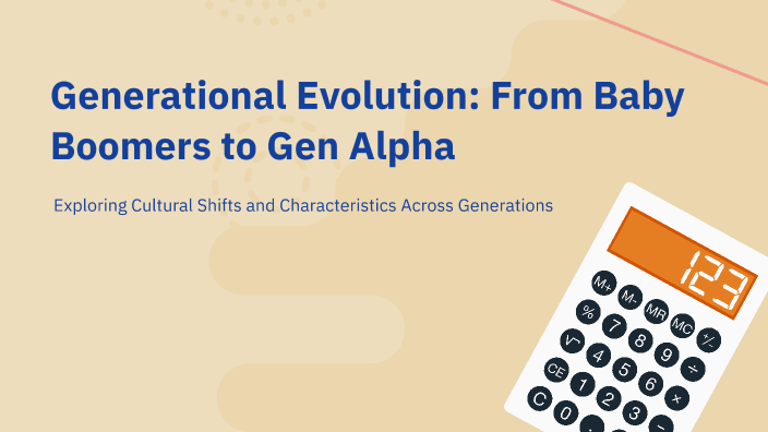 Generational Evolution: From Baby Boomers to Gen Alpha by Nour Akram ...