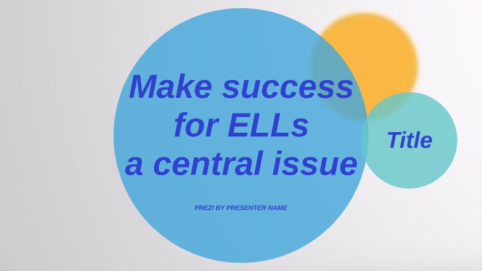 How to Create a Classroom That Support Success for English Language ...