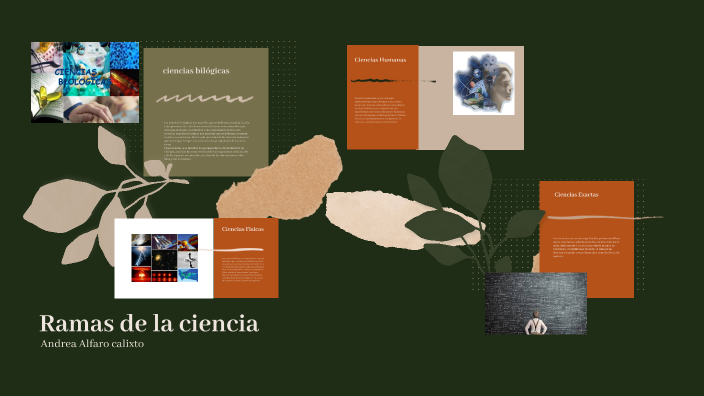 ramas de la ciencia by andy alfaro on Prezi