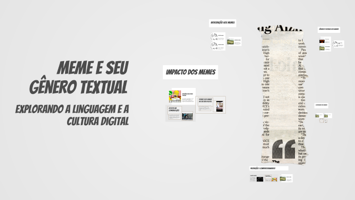 Meme e seu gênero textual by Edynelson Lucas on Prezi