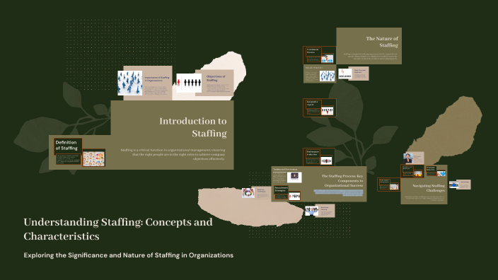 Understanding Staffing: Concepts and Characteristics by Zandelen Sta. Maria on Prezi