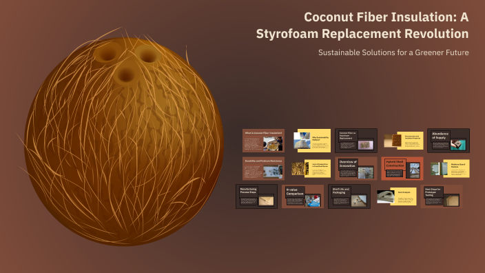 Coconut Fiber Insulation: A Styrofoam Replacement Revolution by ...