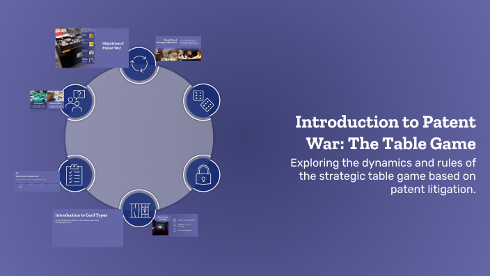 Introduction to Patent War: The Table Game by patent office Hu&Wu on Prezi