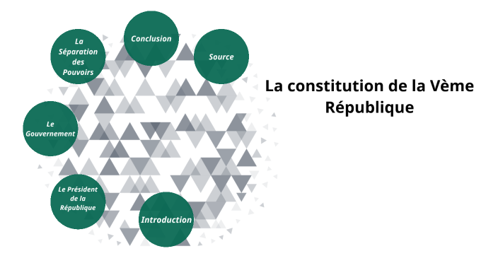 La constitution de la Vème République by Ali Benhamza on Prezi