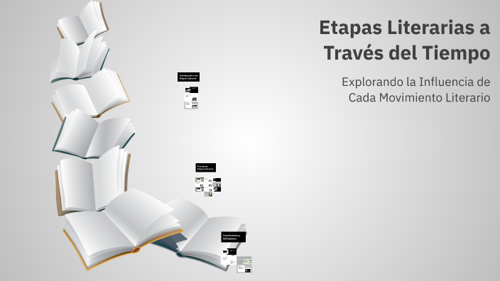 Etapas Literarias a Través del Tiempo by celia pastor on Prezi
