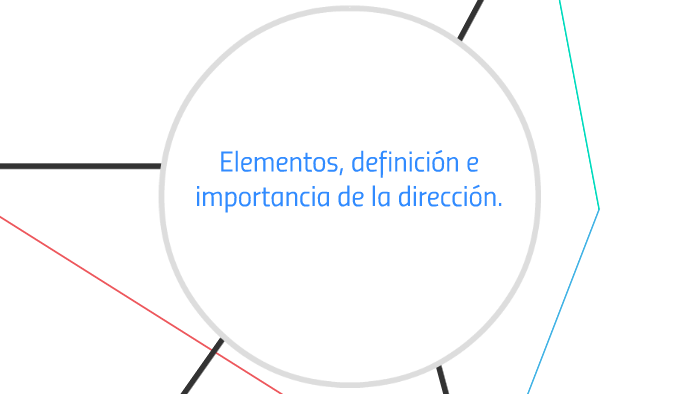 Elementos, definición e importancia de la dirección. by Neyda Antonio ...