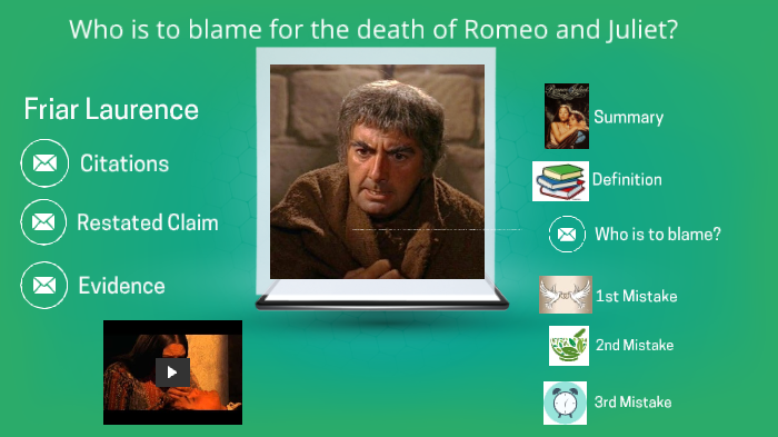 Who is responsible for Romeo and Juliet's death? by Maureen Gensler on ...
