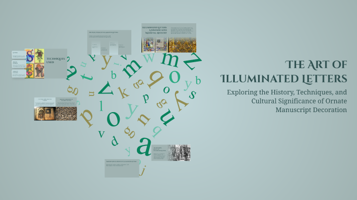 The Art of Illuminated Letters by Sarah Stickland on Prezi