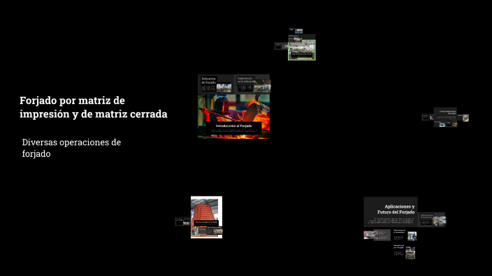 Forjado por matriz de impresión y de matriz cerrada by PABLO ENRIQUE ...